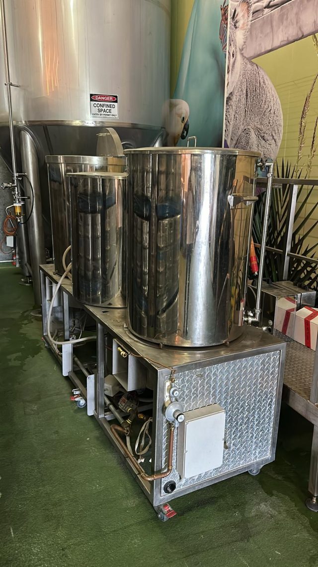 10 - 12 hL 4 Vessel Brewhouse. STEAM HEATED. - Craft Brewing Solutions ...