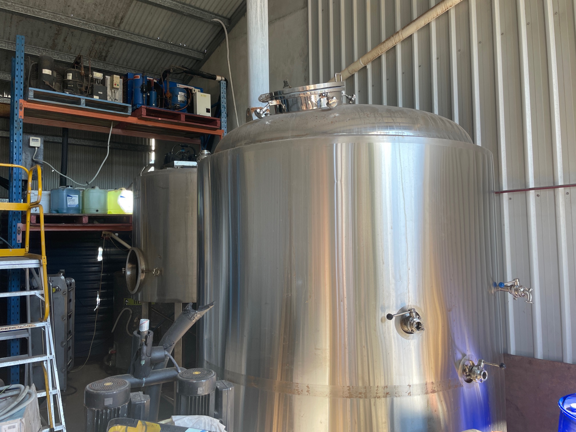 25 hL Turnkey- Mill, Brewhouse, FVs, CiP Skid, Chiller. - Craft Brewing ...